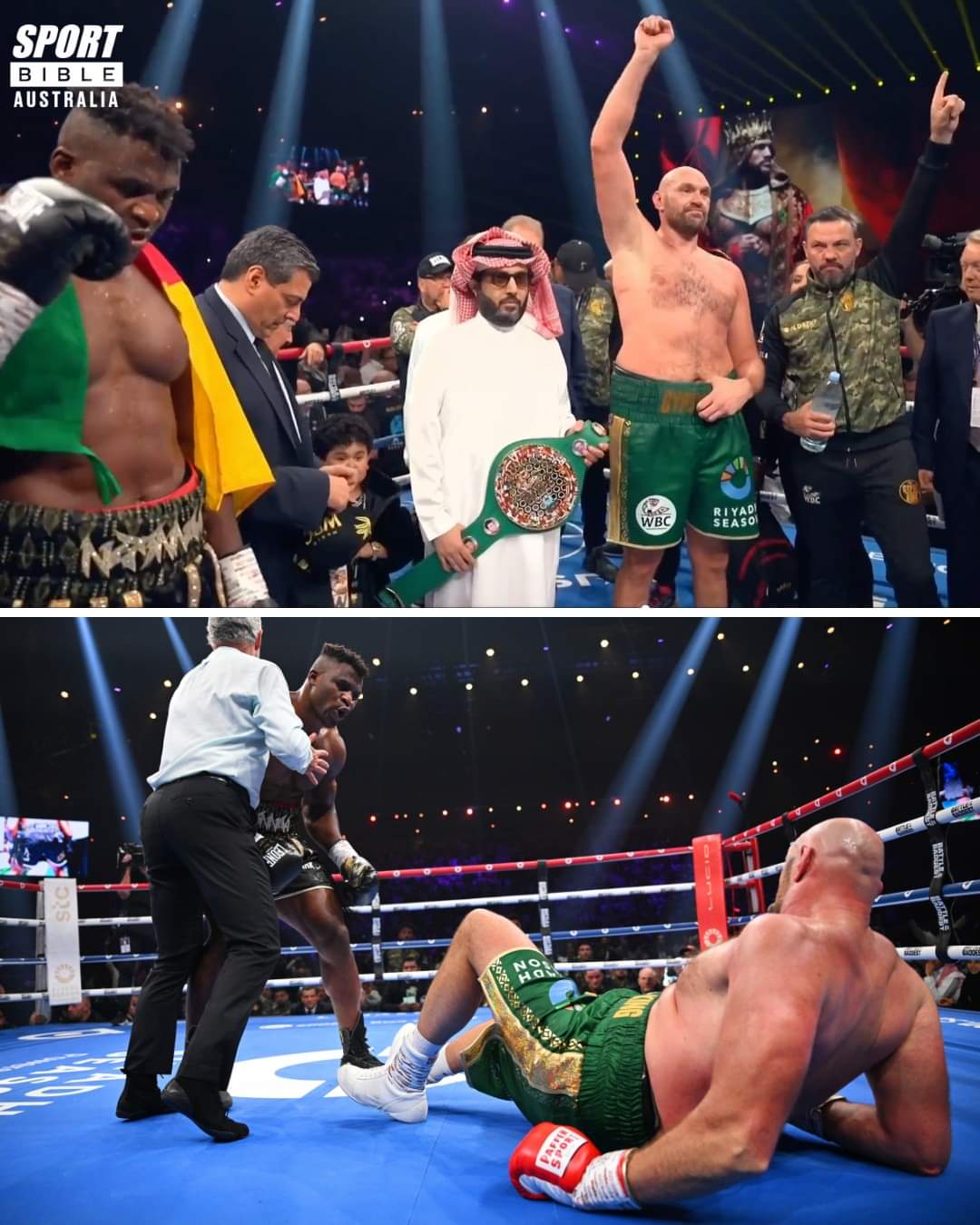 Tyson Fury Wins Split Decision Against MMA Fighter Francis Ngannou ...
